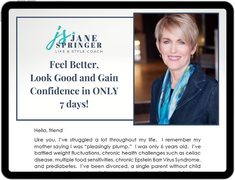 Life and Wellness Coaching | Jane Springer - Certified Coach